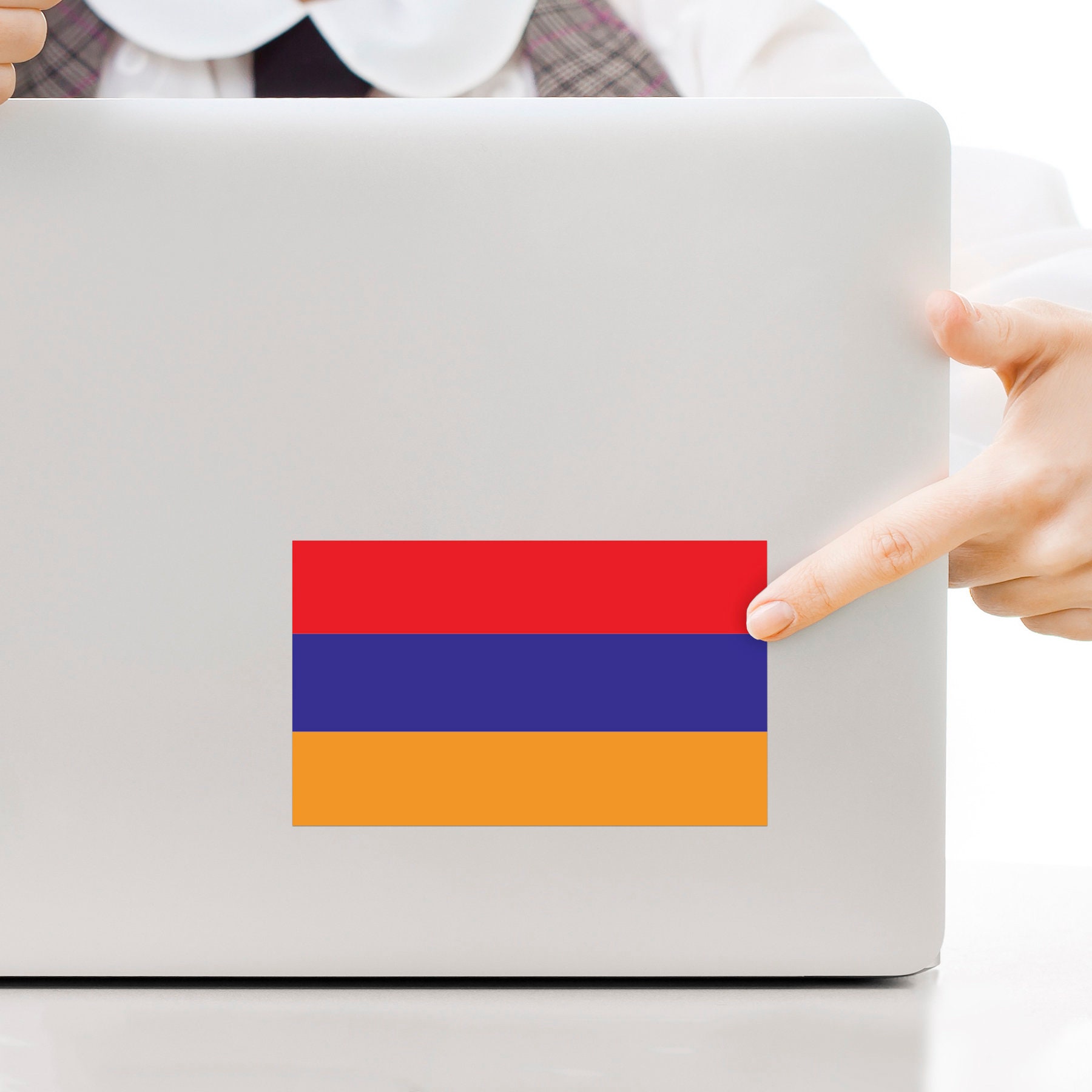 Armenia Flag Decal Sticker | 5-inches by 3-inches | Premium Quality ...