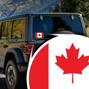 Canada Flag Decal Stickers | Official Flag of Canada Stickers | 5 ...