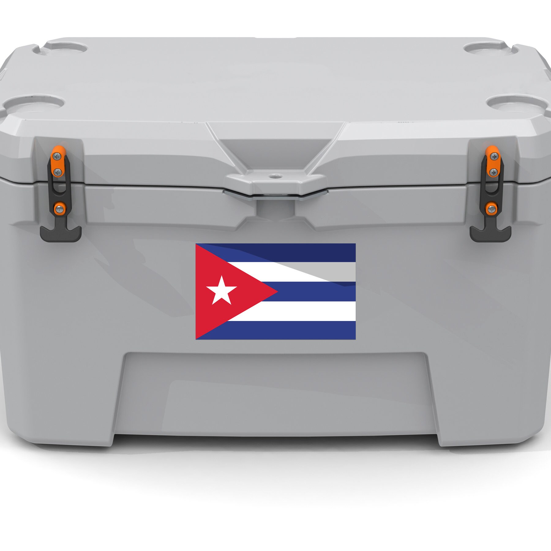 Cuba Flag Decal Sticker | 5-inches by 3-inches | Premium Quality Vinyl ...