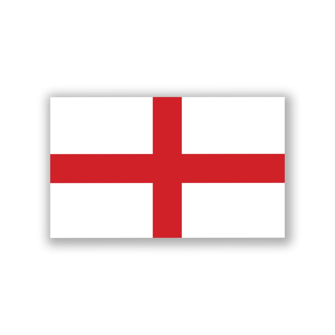 England Flag Decal Stickers | Official Flag of England Stickers | 5 ...