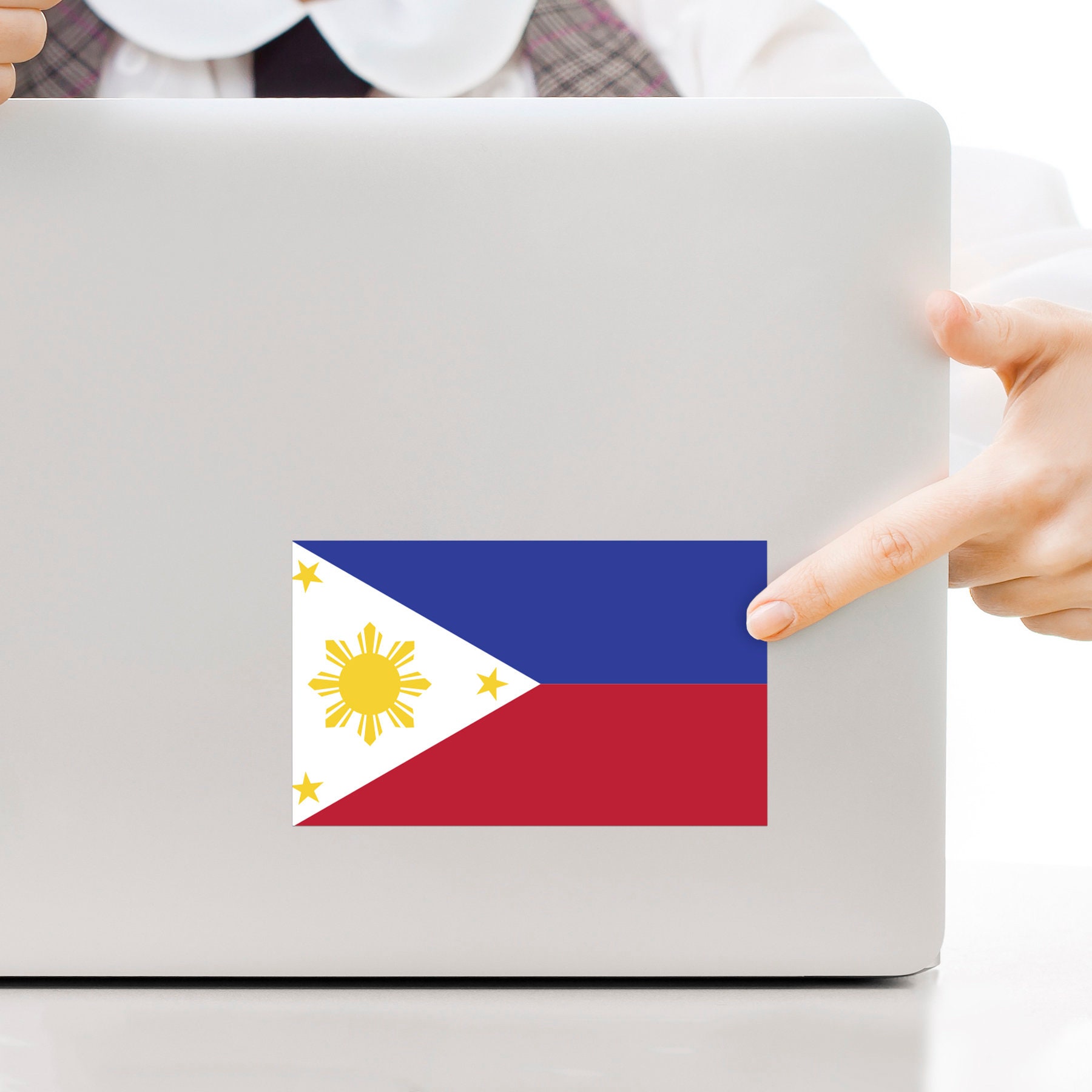 Philippines Flag Decal Sticker 5-Inches by 3-Inches | Etsy