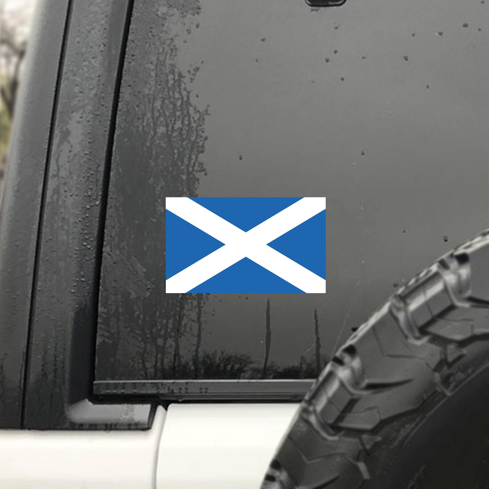 Scotland Flag Decal Sticker 5-inches by 3-inches Premium - Etsy
