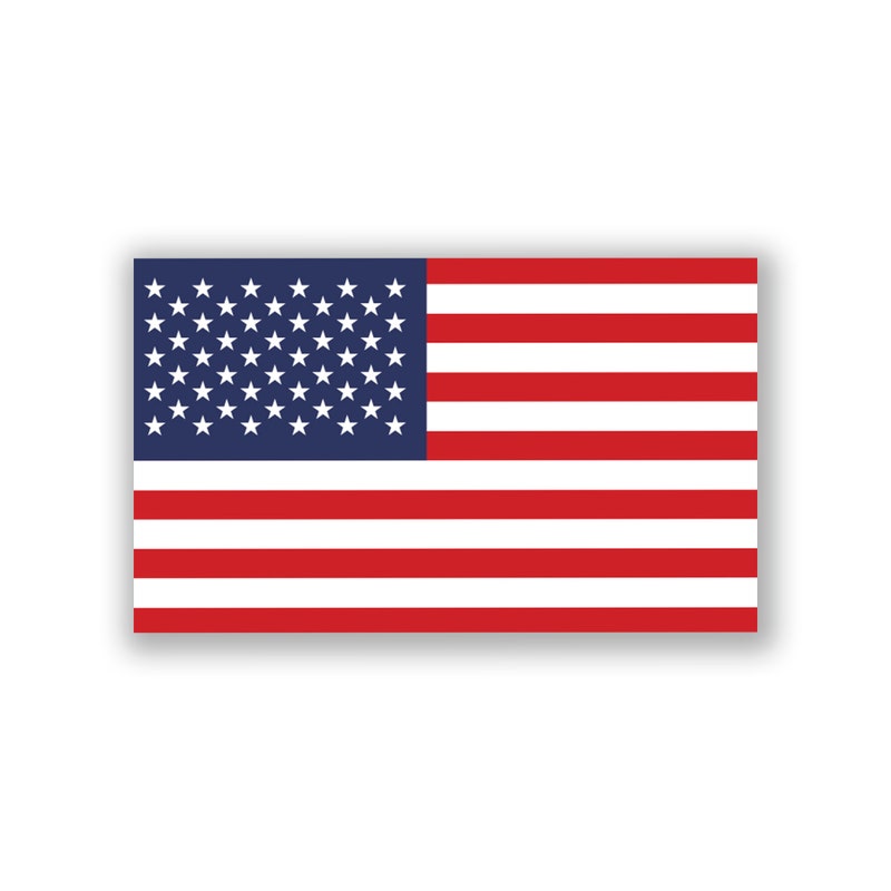 Usa Flag Decal - Etsy