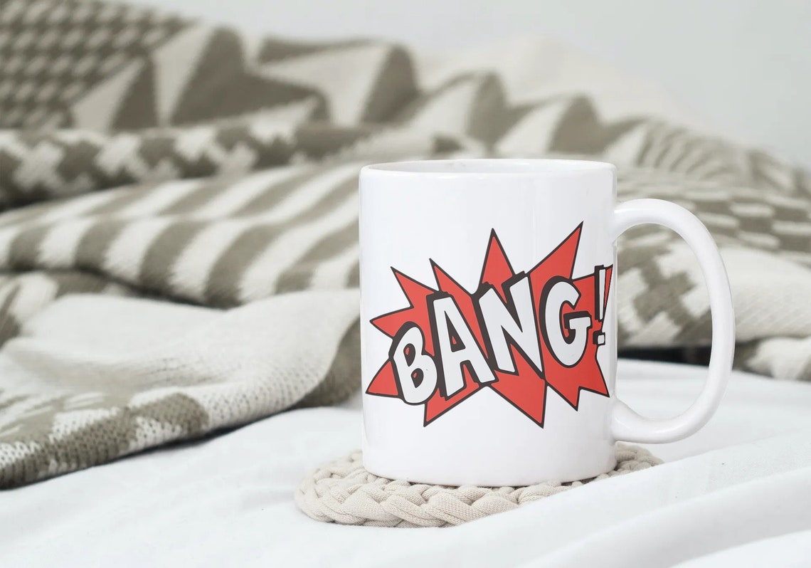 Bang Big Bang Mug 11-ounce Ceramic Coffee Mug. Wake up and - Etsy