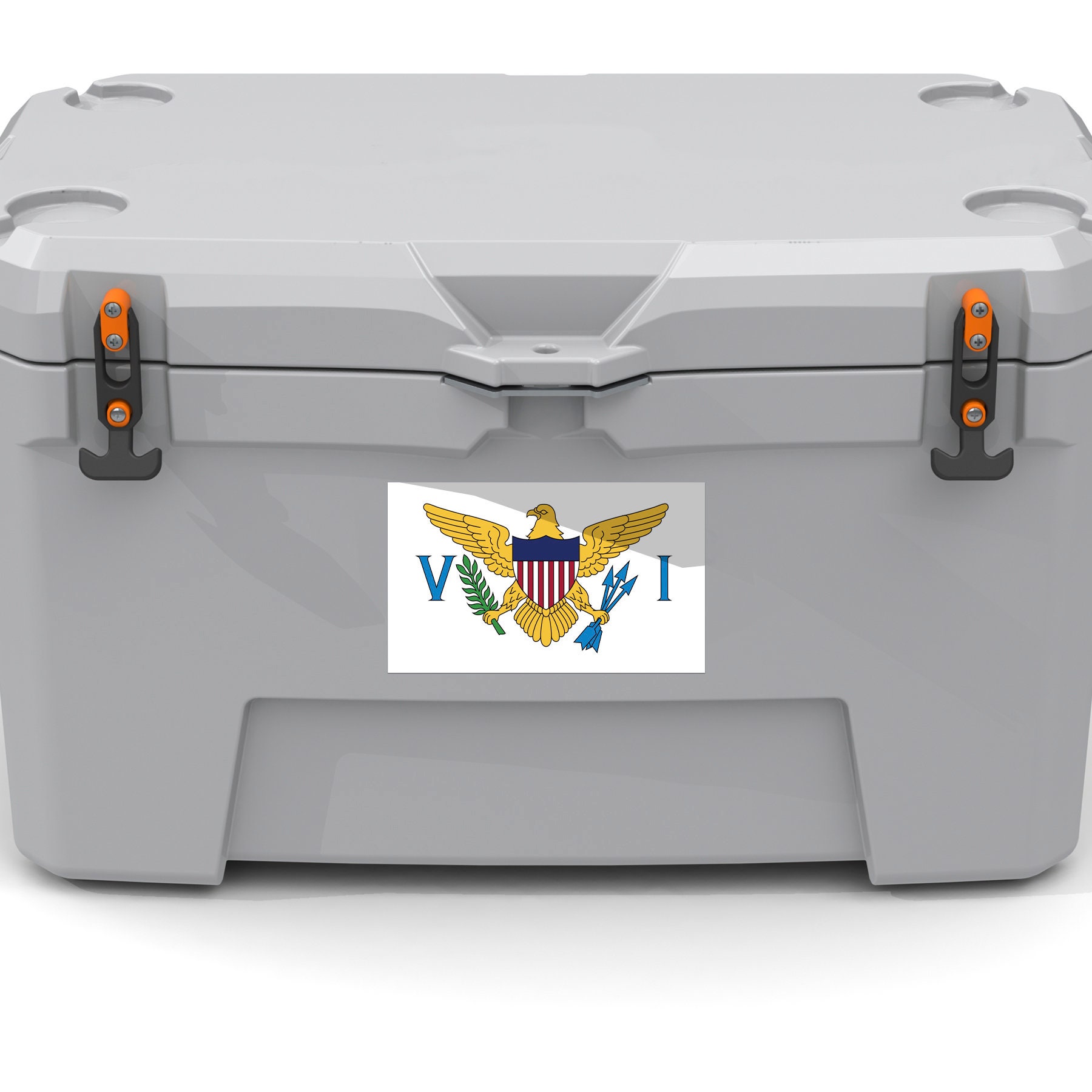 Virgin Islands United States Flag Decal Sticker 5-Inches by | Etsy