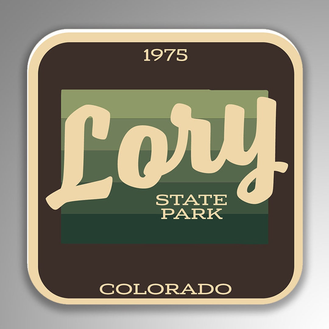 Lory Colorado State Park Decal Sticker | 4-inches | Premium Quality ...