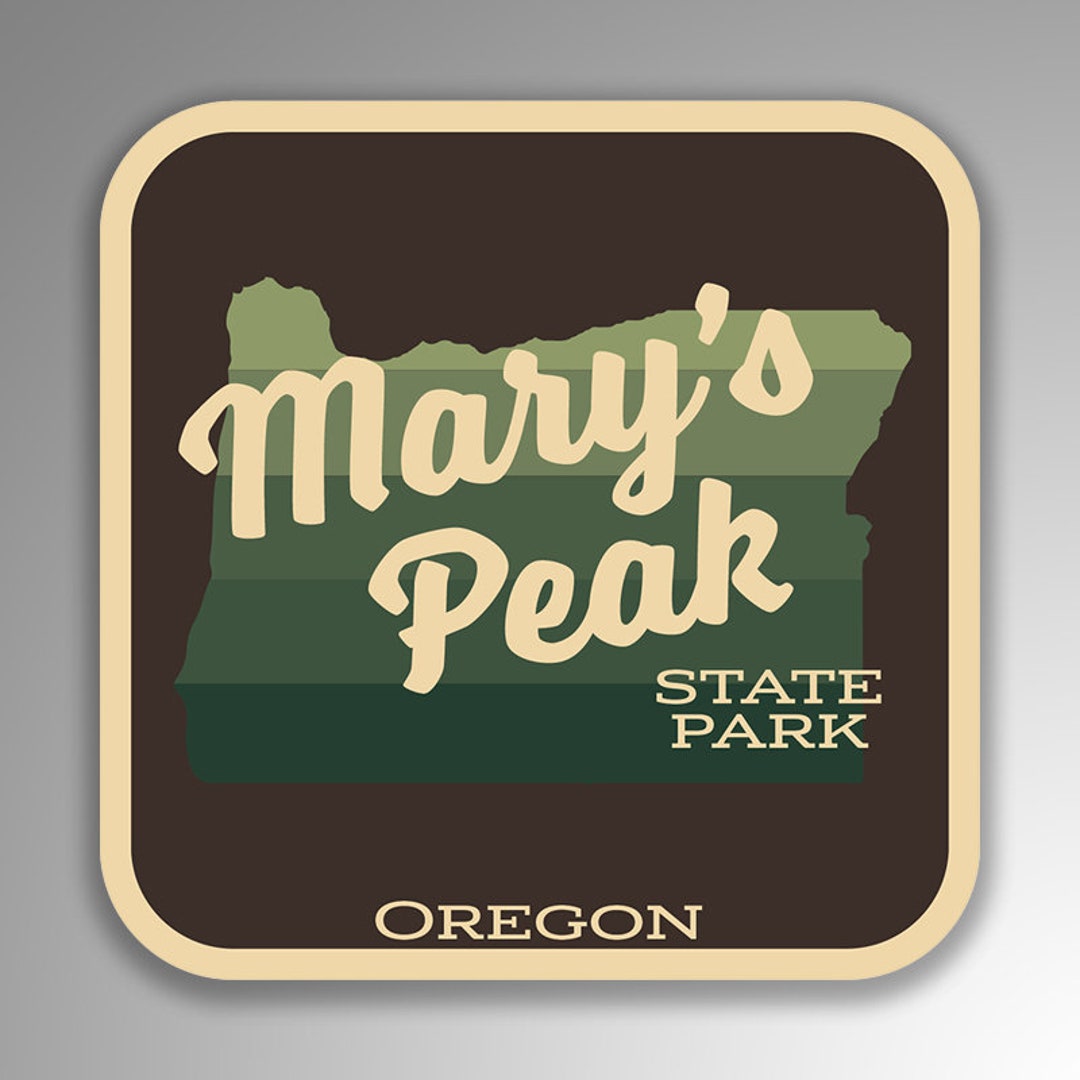 Marys Peak State Park Decal Sticker | 4-inches | Premium Quality Vinyl ...