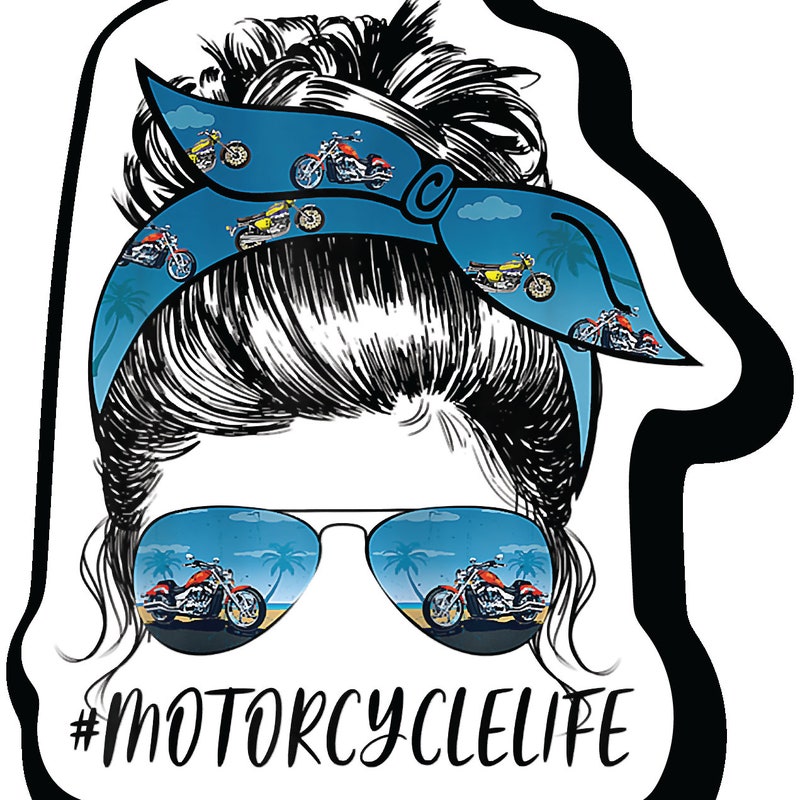 Motorcycle Sticker - Etsy