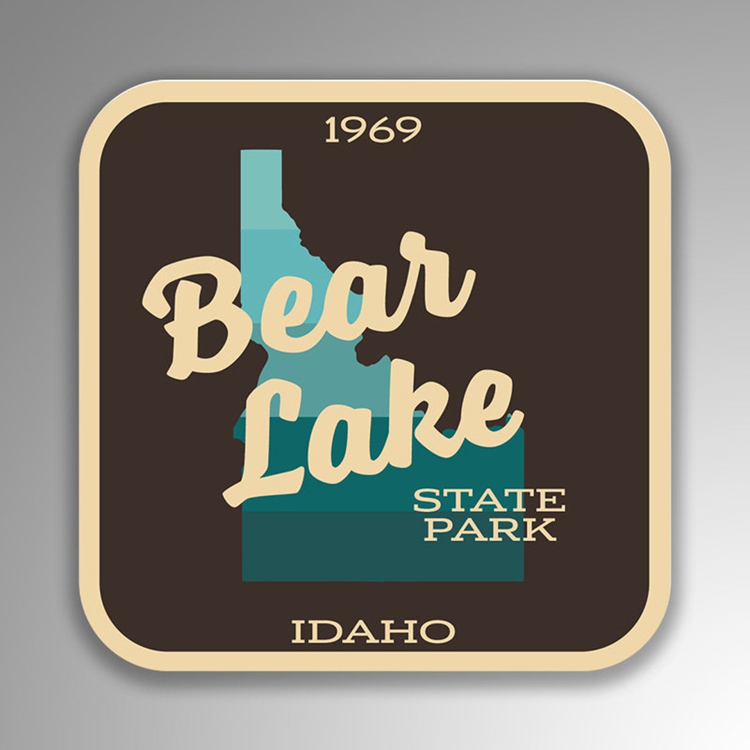 Bear Lake Idaho State Park Decal Sticker 4-inches Premium - Etsy