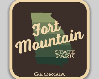 Georgia State Park Sticker - Etsy