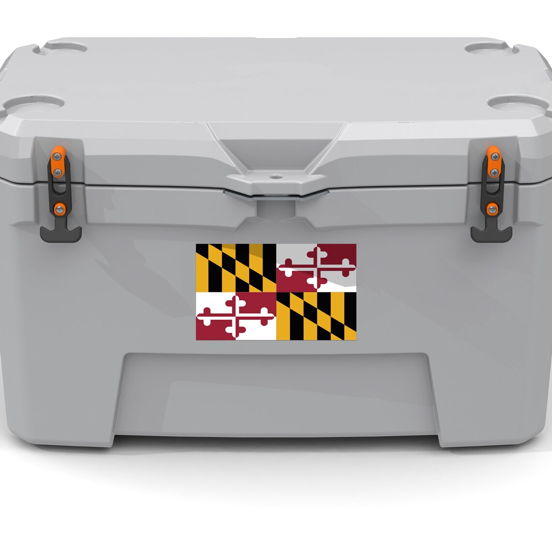 Maryland State Flag Decal Stickers Official State Flag of - Etsy