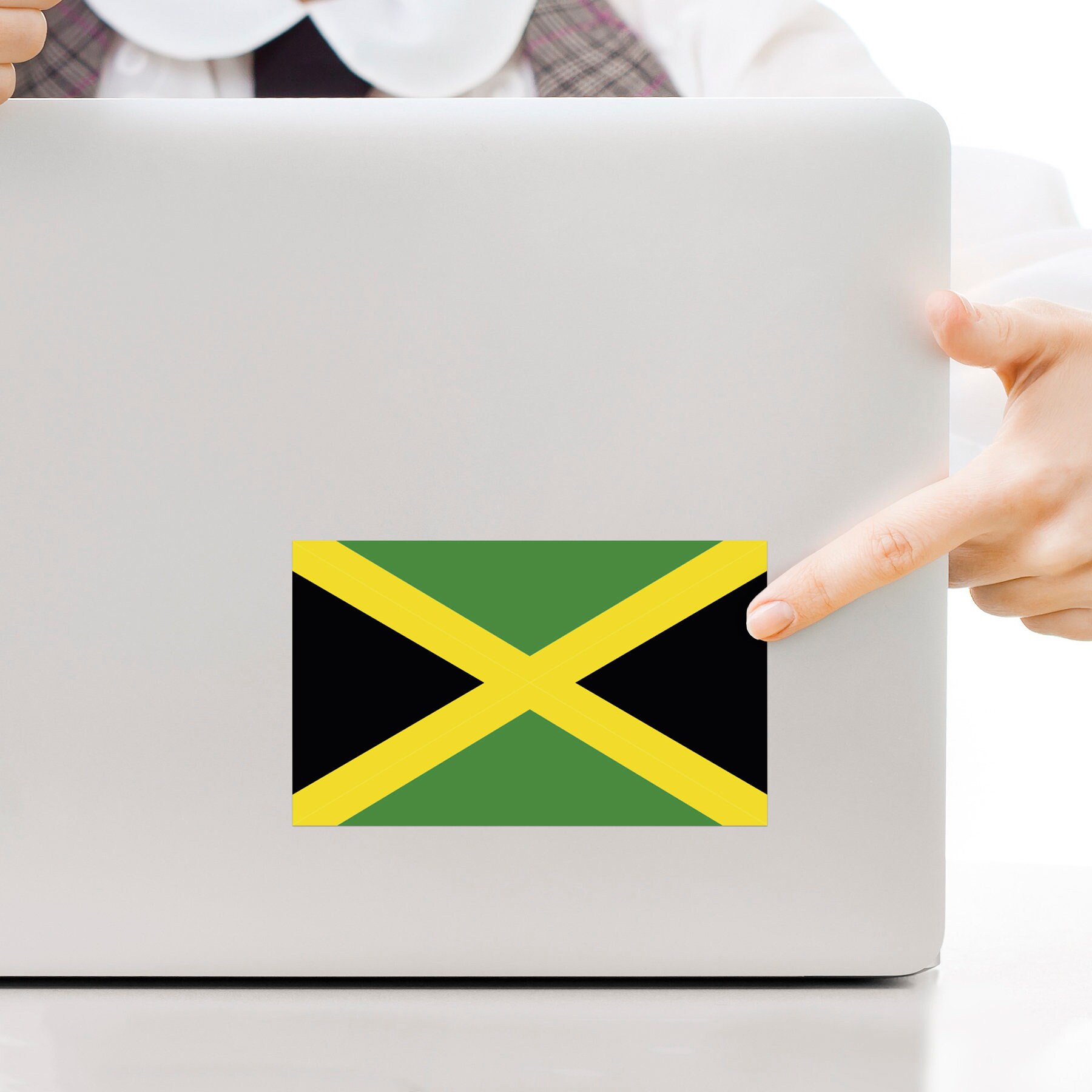 Jamaica Flag Decal Sticker 5-inches by 3-inches Premium | Etsy