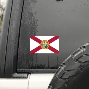 Florida State Flag Decal Sticker | Florida Sticker | 5-inches by 3 ...