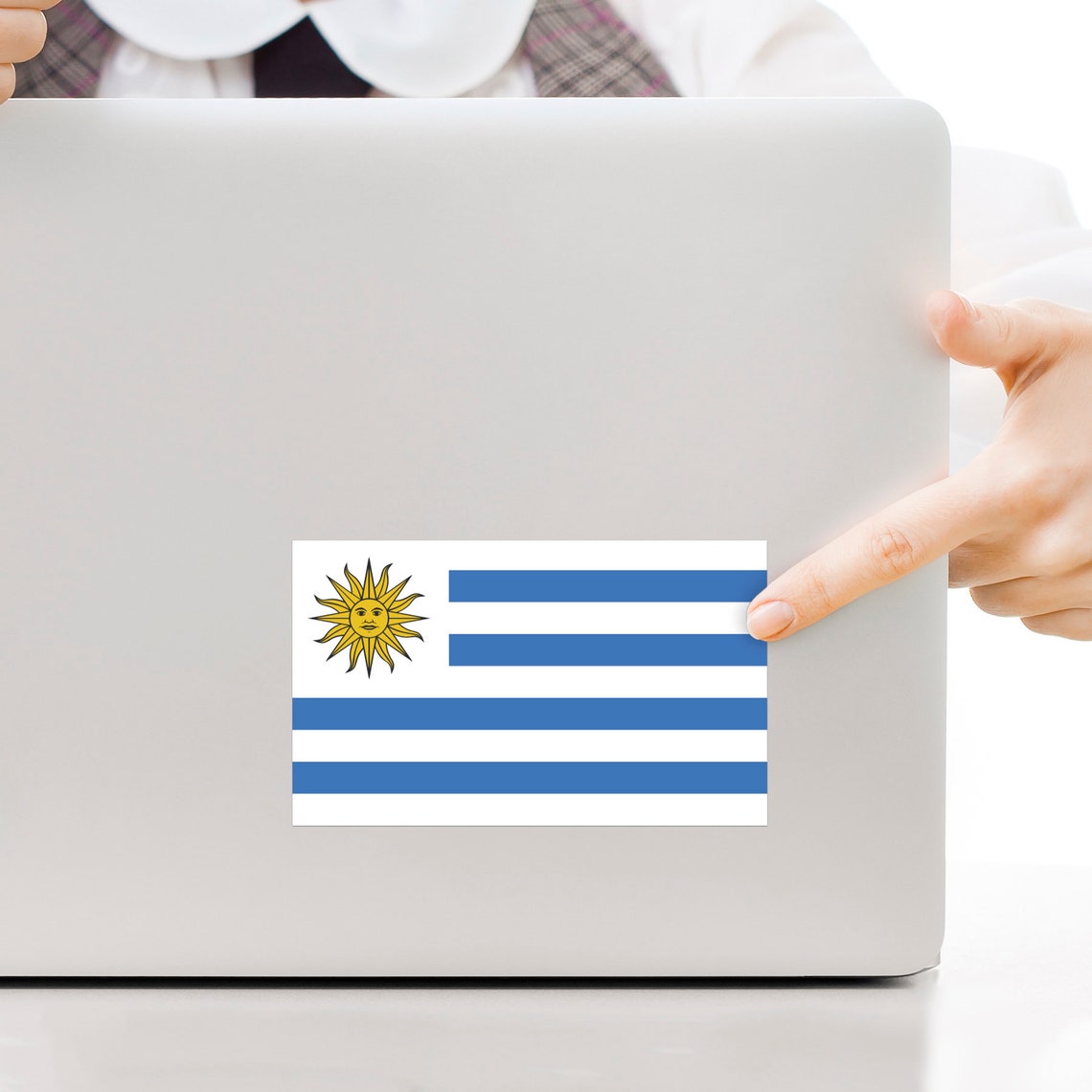 Uruguay Flag Decal Sticker 5-Inches by 3-Inches Premium | Etsy
