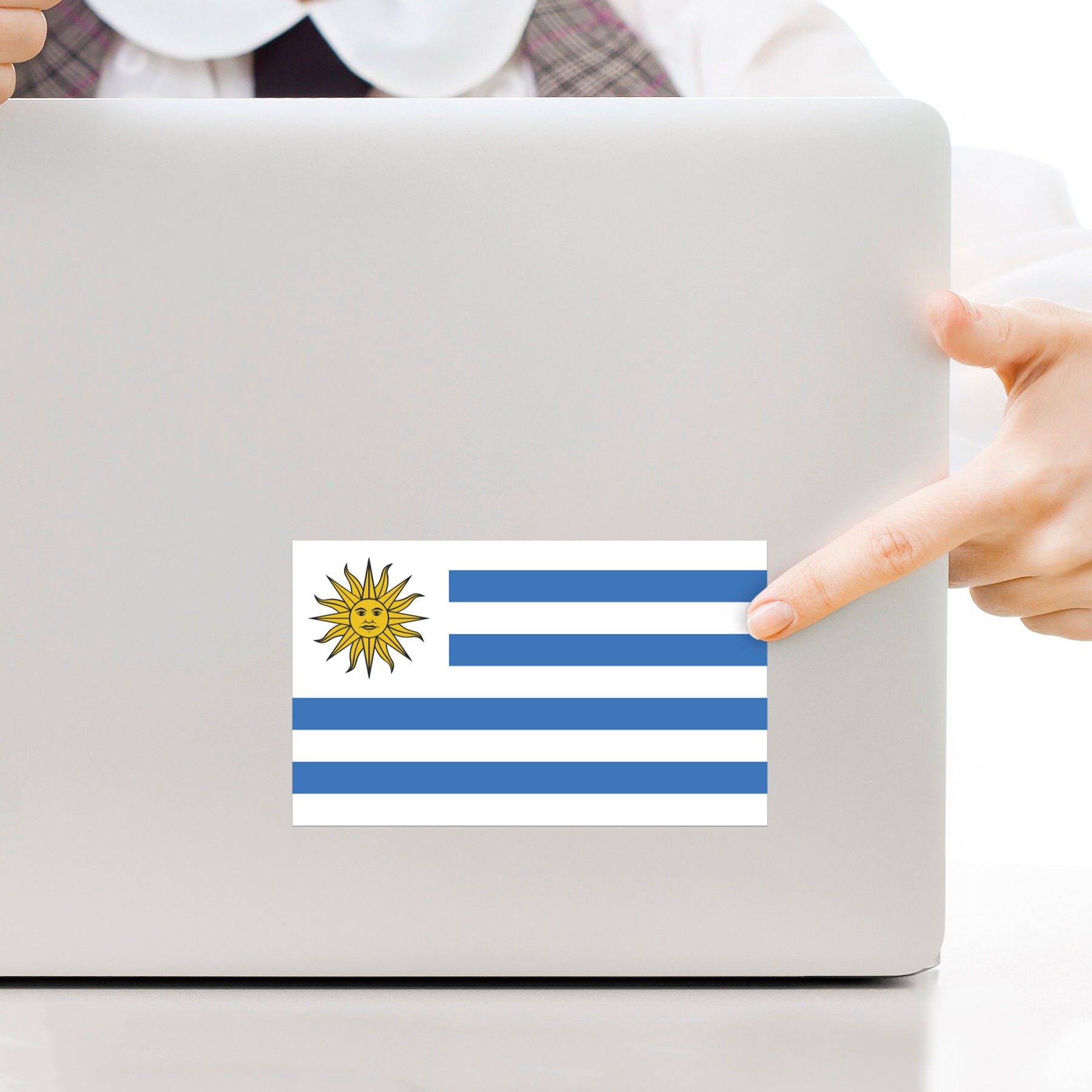Uruguay Flag Decal Sticker 5-Inches by 3-Inches Premium | Etsy
