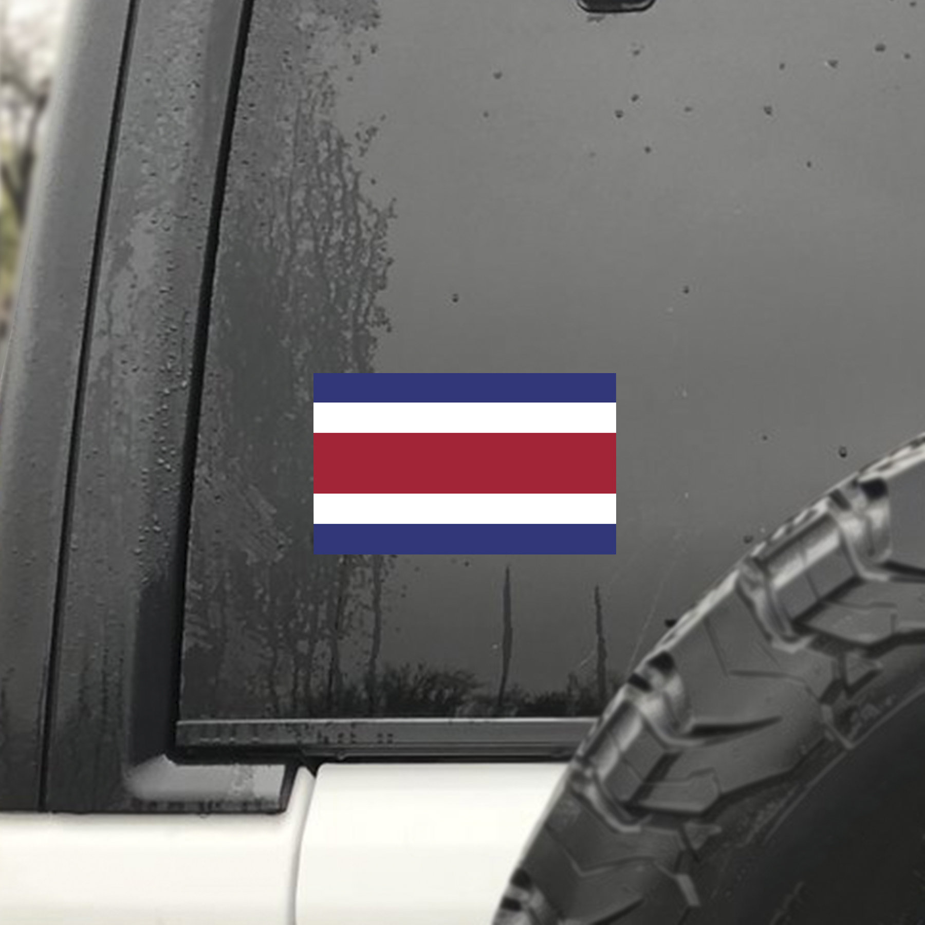 Costa Rica Flag Decal Sticker 5-inches by 3-inches Premium | Etsy
