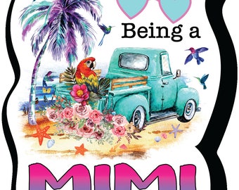 Mimi Vinyl Window Decal Sticker. - Etsy