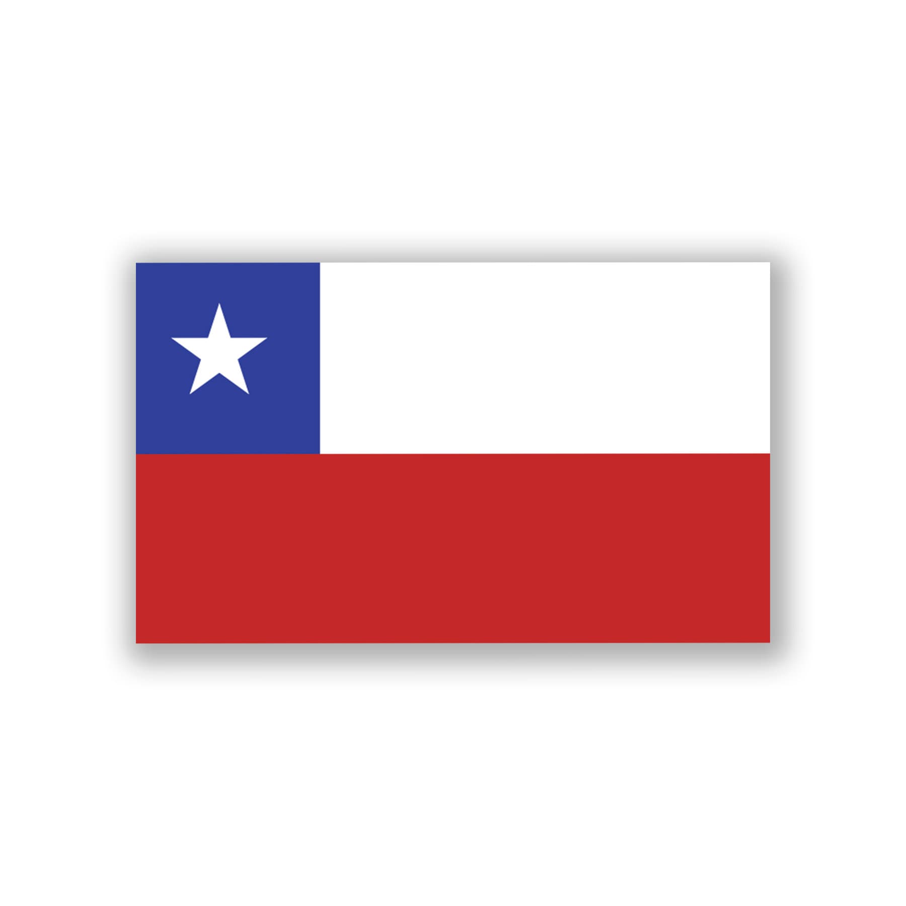 Chile Flag Decal Sticker 5-inches by 3-inches Premium - Etsy
