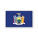New York State Flag Decal Sticker 5-inches by 3-inches Premium Quality ...