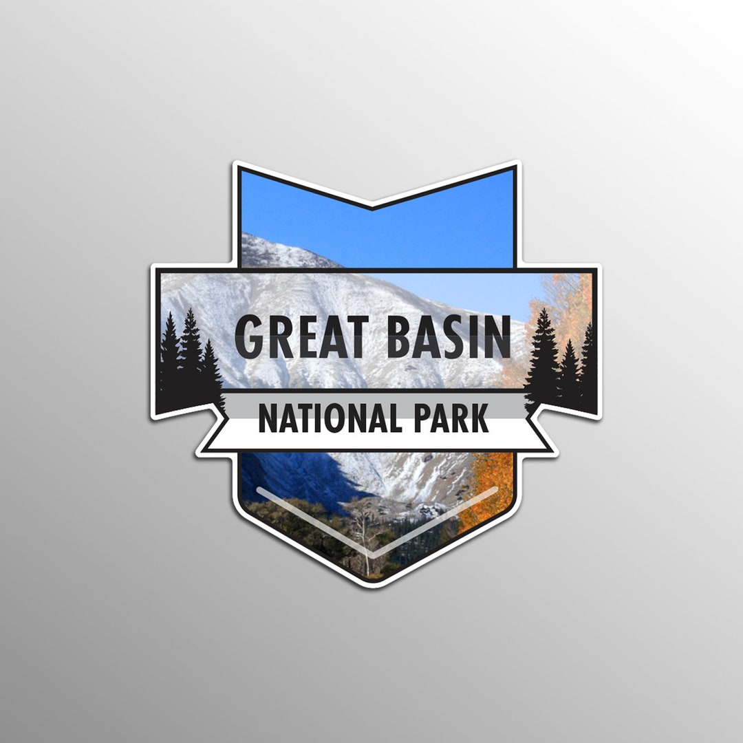 2 Pack Great Basin National Park Decal Sticker | 4.7-inches by 4.4 ...