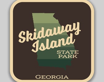 Georgia State Park Sticker - Etsy