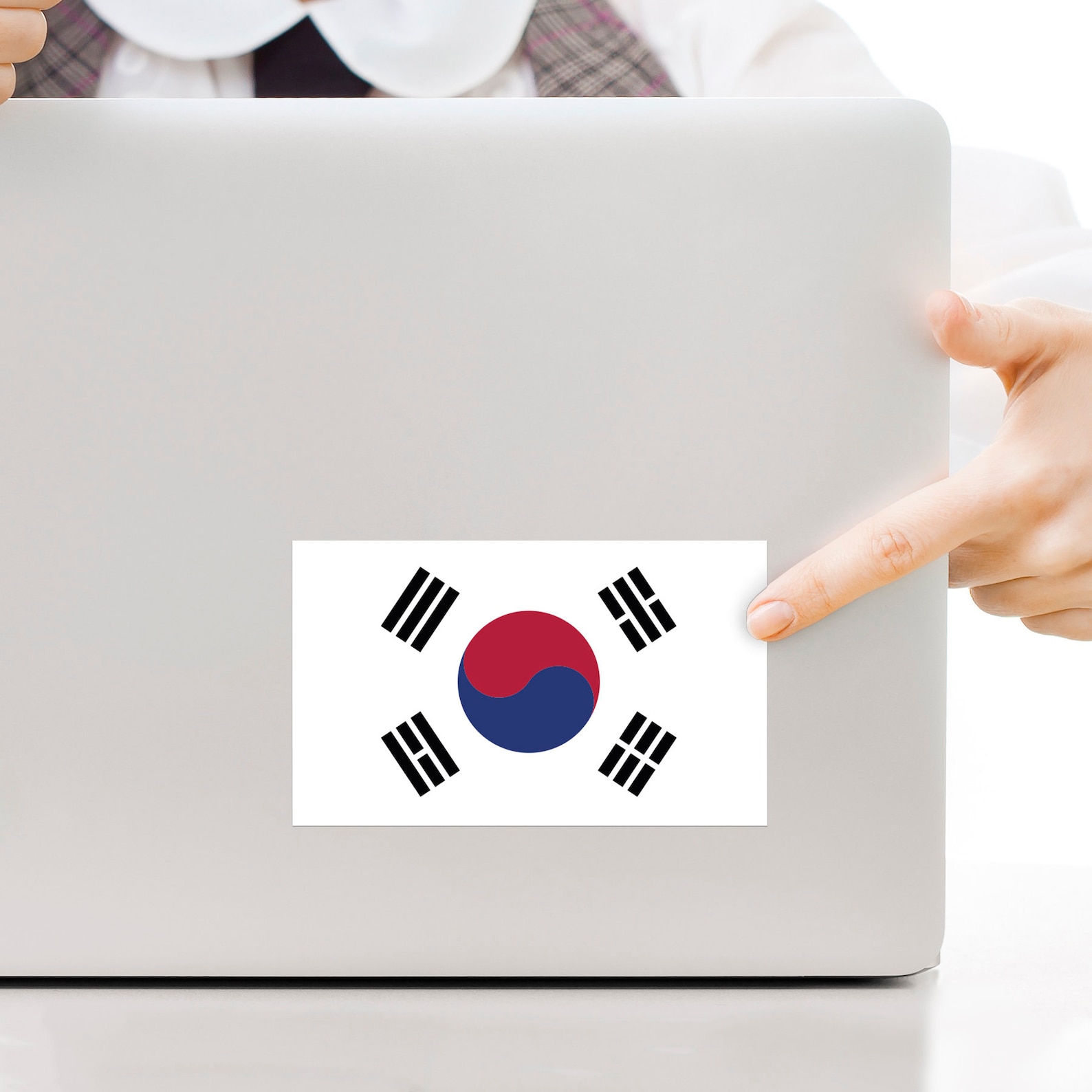 South Korea Flag Decal Sticker 5-inches by 3-inches - Etsy