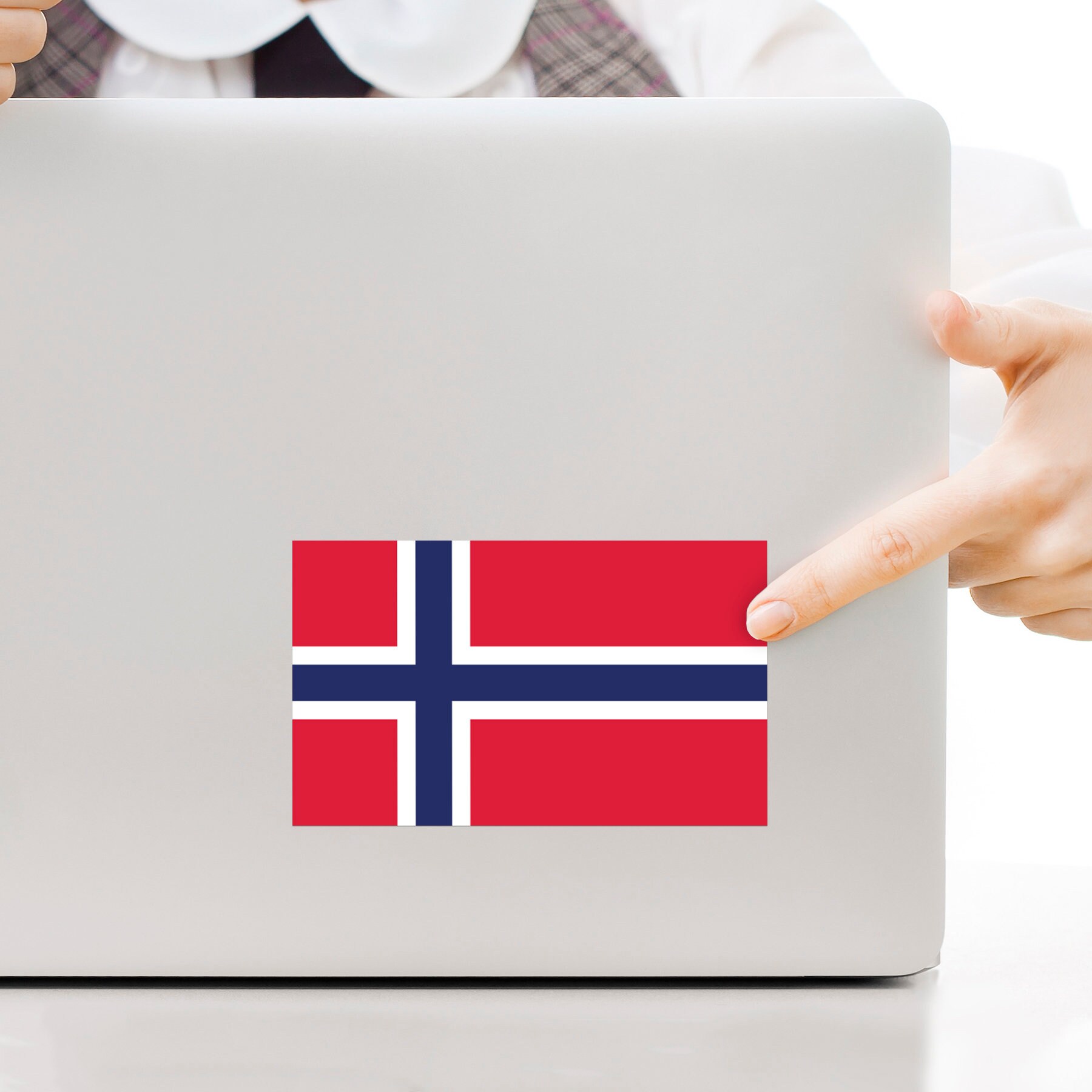 Norway Flag Decal Sticker 5-inches by 3-inches Premium | Etsy