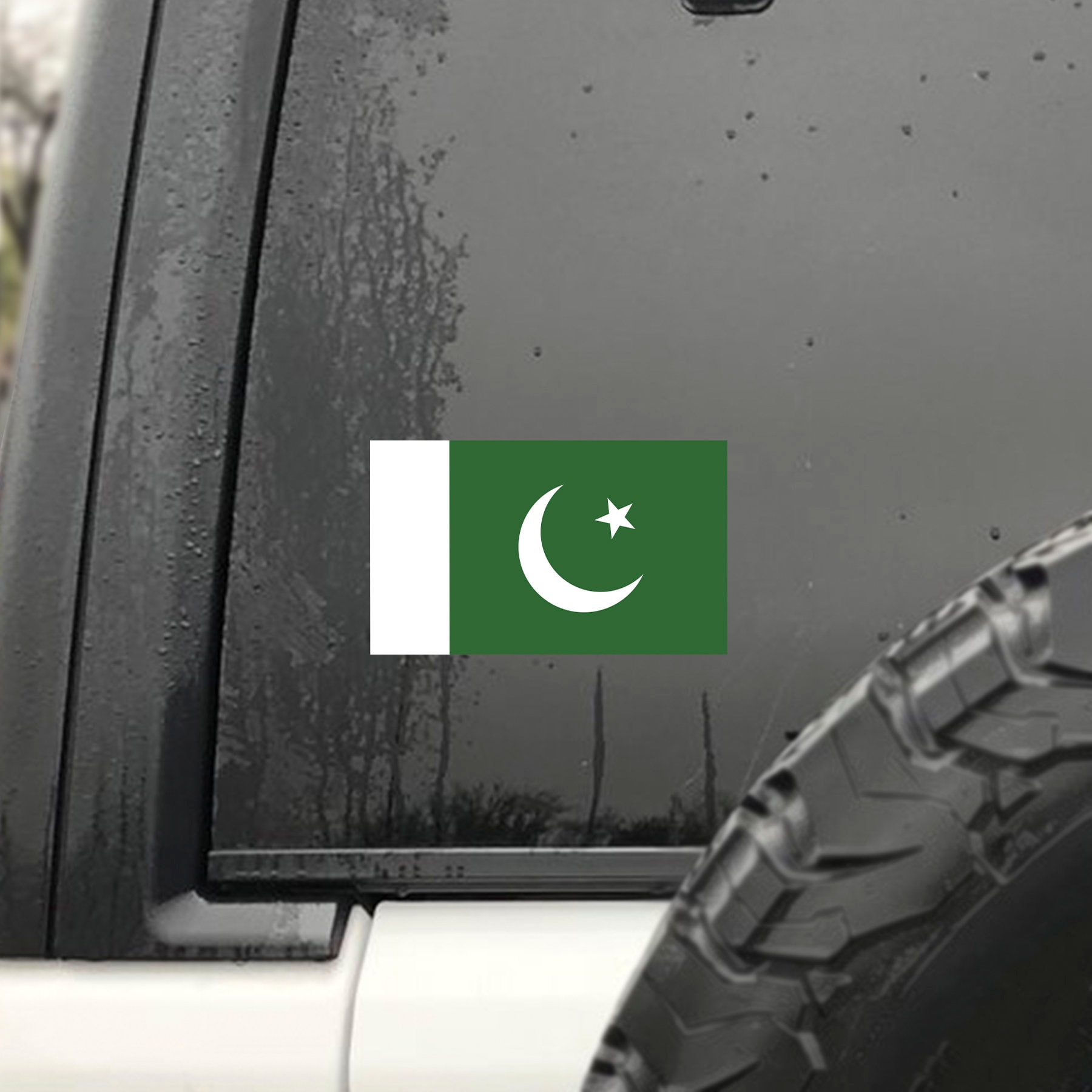 Pakistan Flag Decal Sticker 5-inches by 3-inches Premium | Etsy