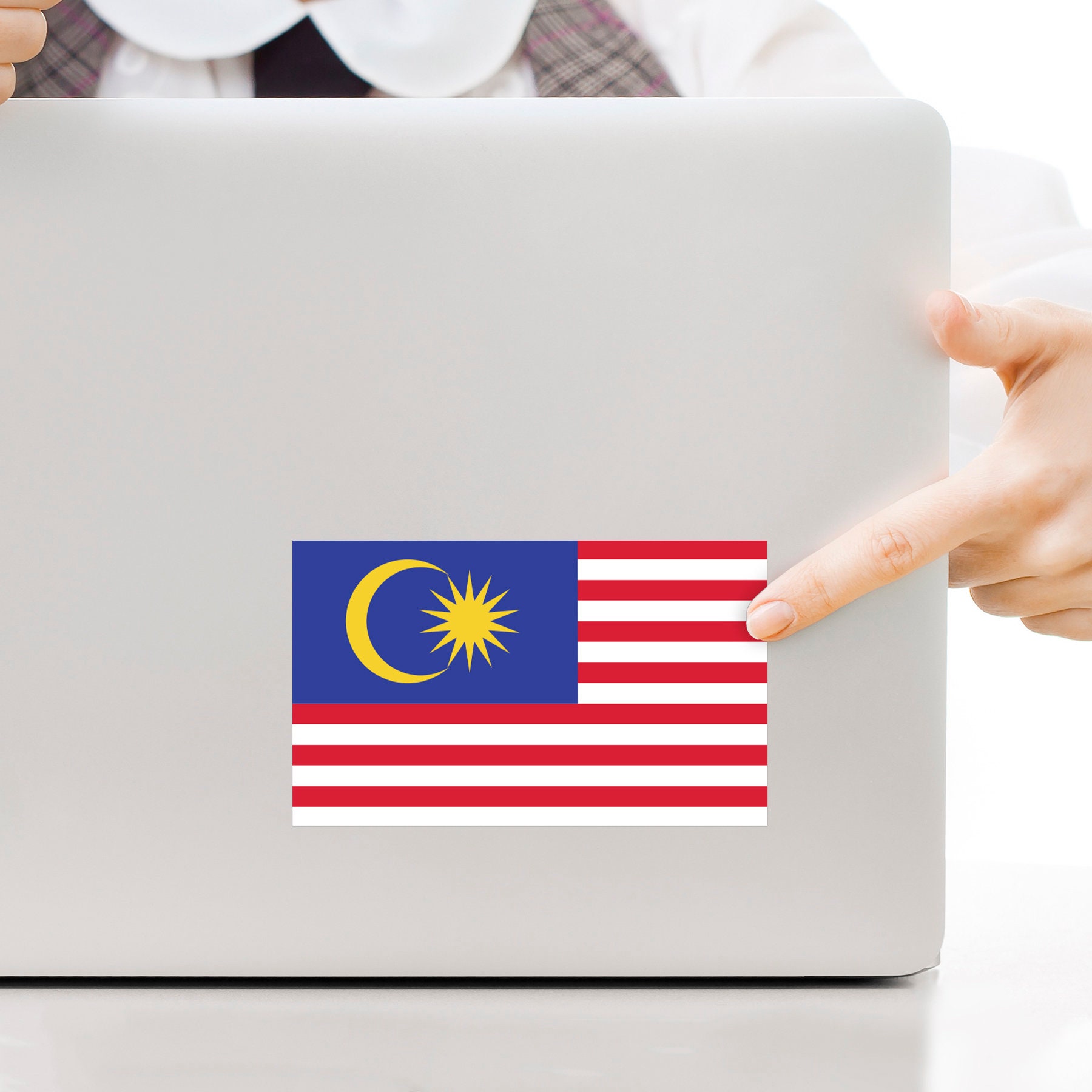 Malaysia Flag Decal Sticker 5-inches by 3-inches Premium | Etsy