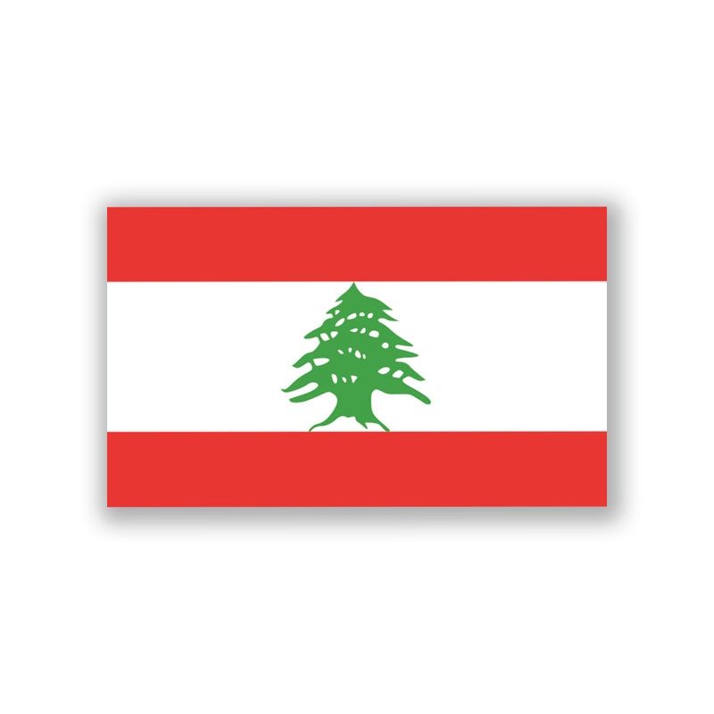 Lebanese Flag Decals - Etsy