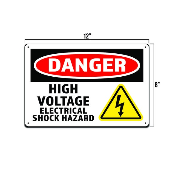 Electric Shock Sign