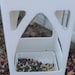 Tall Birdhouse/feeder for Post, Outdoor Weatherable Post Mount PVC Bird ...