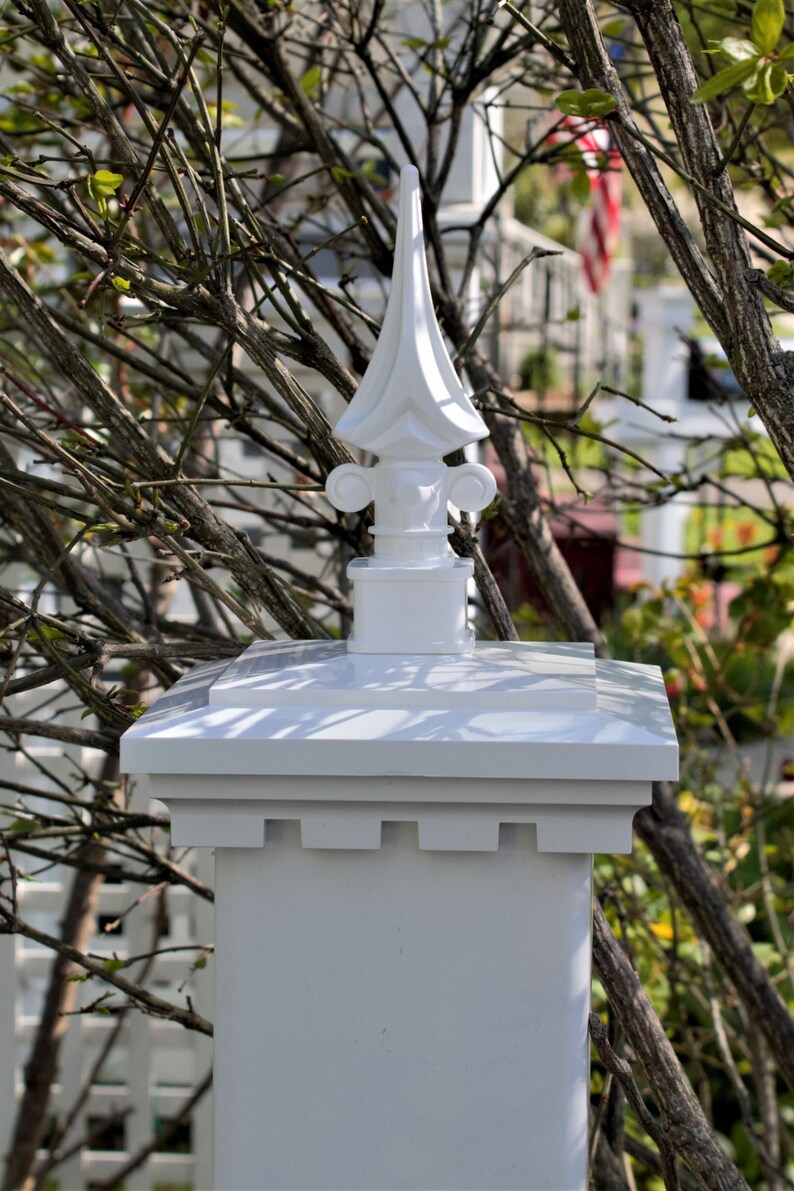 5 Bridgeport PVC Post Cap 5 Inch Post Cap Cap for | Etsy