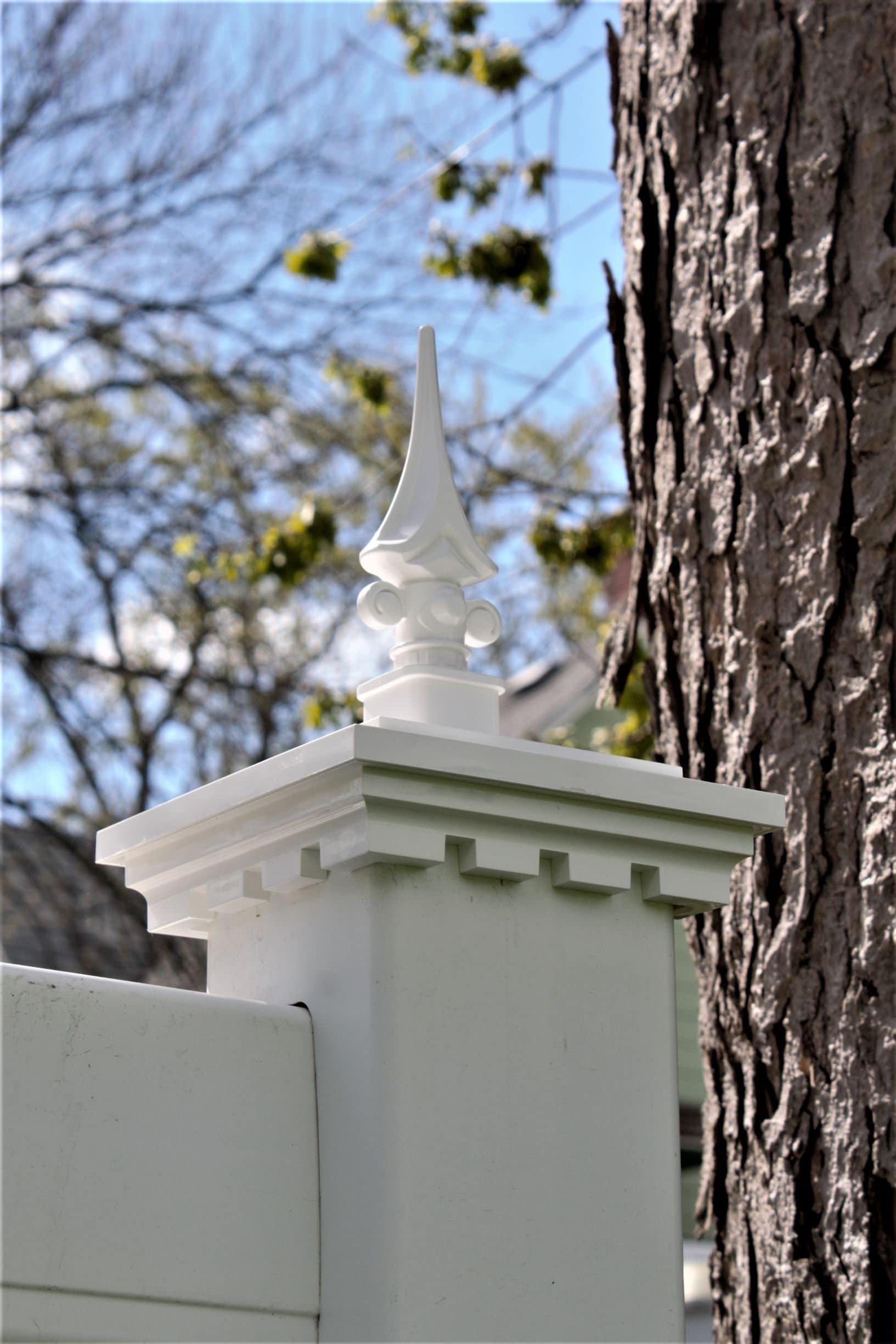 5 Bridgeport PVC Post Cap 5 Inch Post Cap Cap for - Etsy