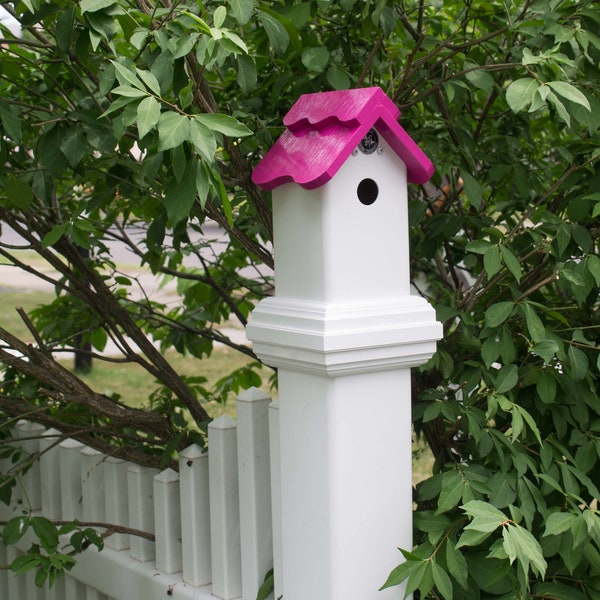 Pink Birdhouse - Etsy