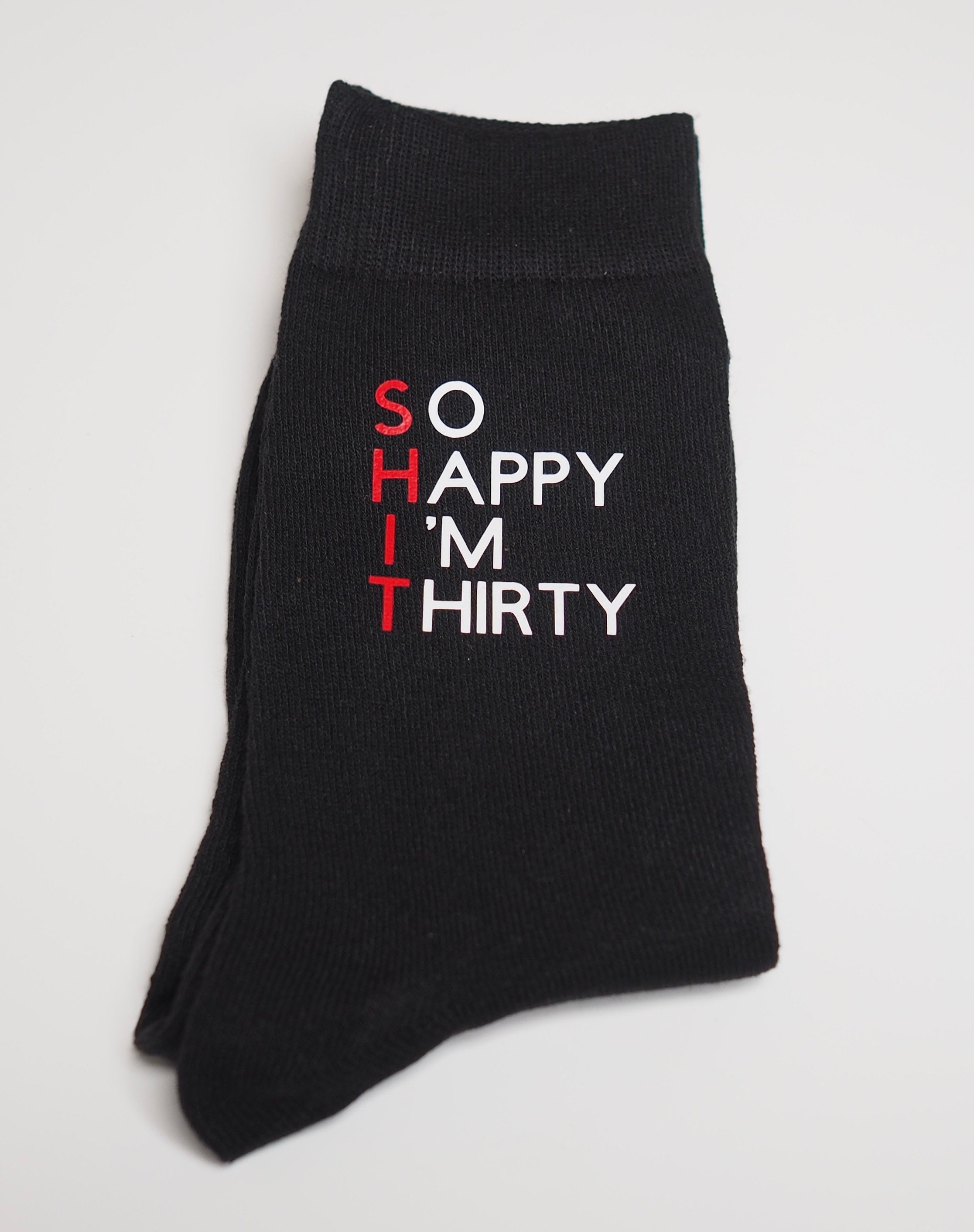 Shit Socks/30th Birthday Socks/ 30th Gift/ Swear Socks/novelty - Etsy UK