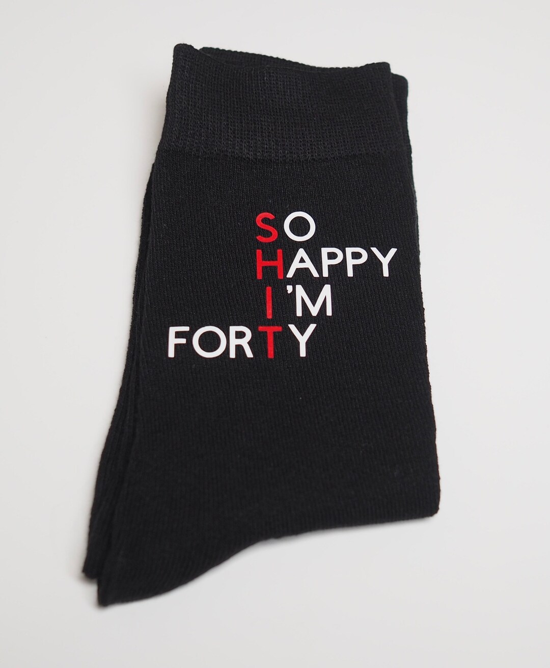 Shit Socks/40th Birthday Gift/ 40th Gift/ Swear Socks/novelty Socks ...