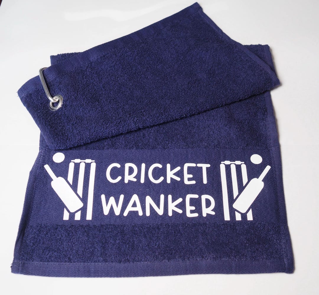 Cricket Towel/ Funny Cricket Towel/ Cricket Gift for Men/ Cricket ...