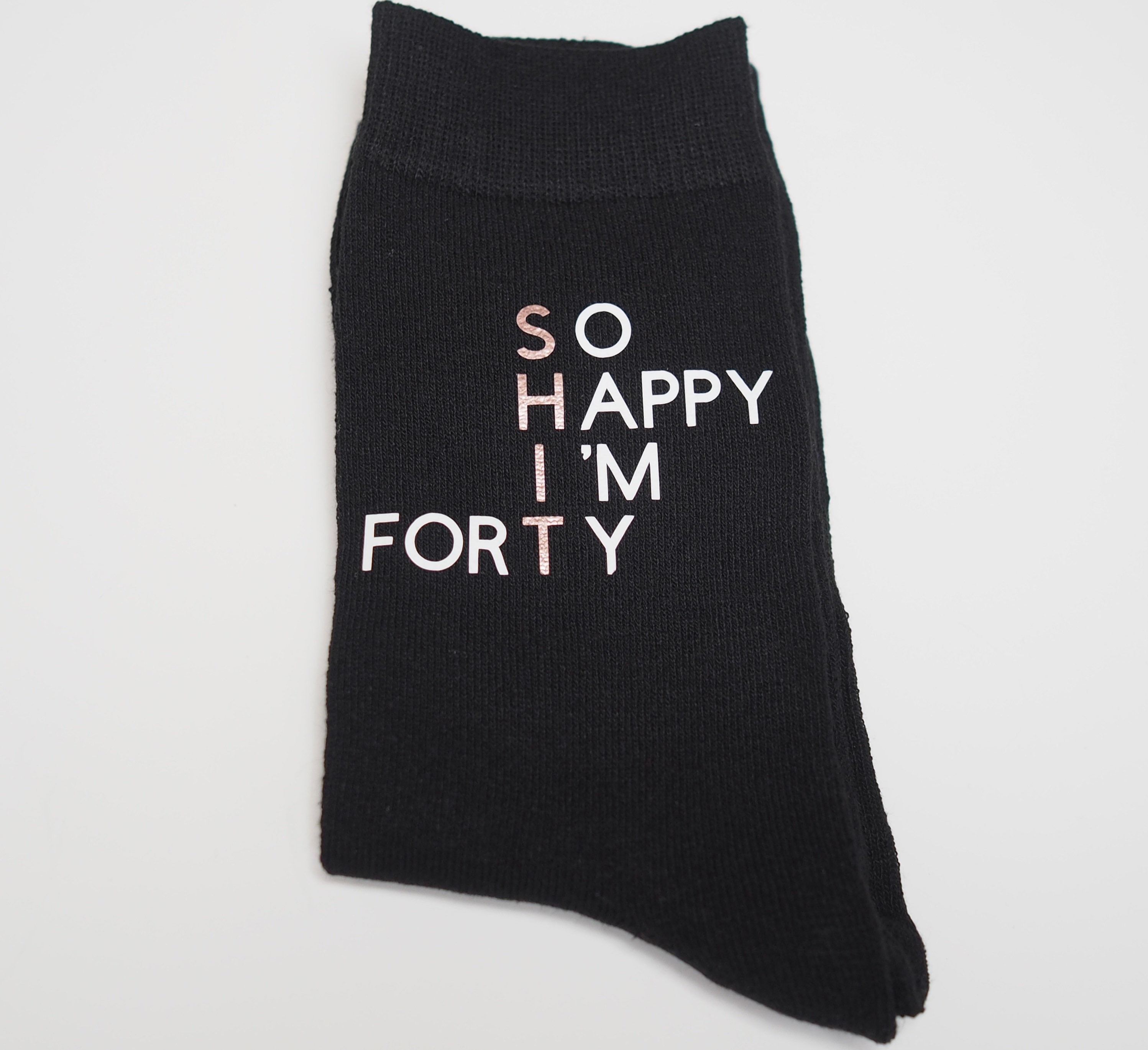 40th Birthday Gift/ 40th Gift Mum, Dad, Friends/ Swear Socks/novelty ...