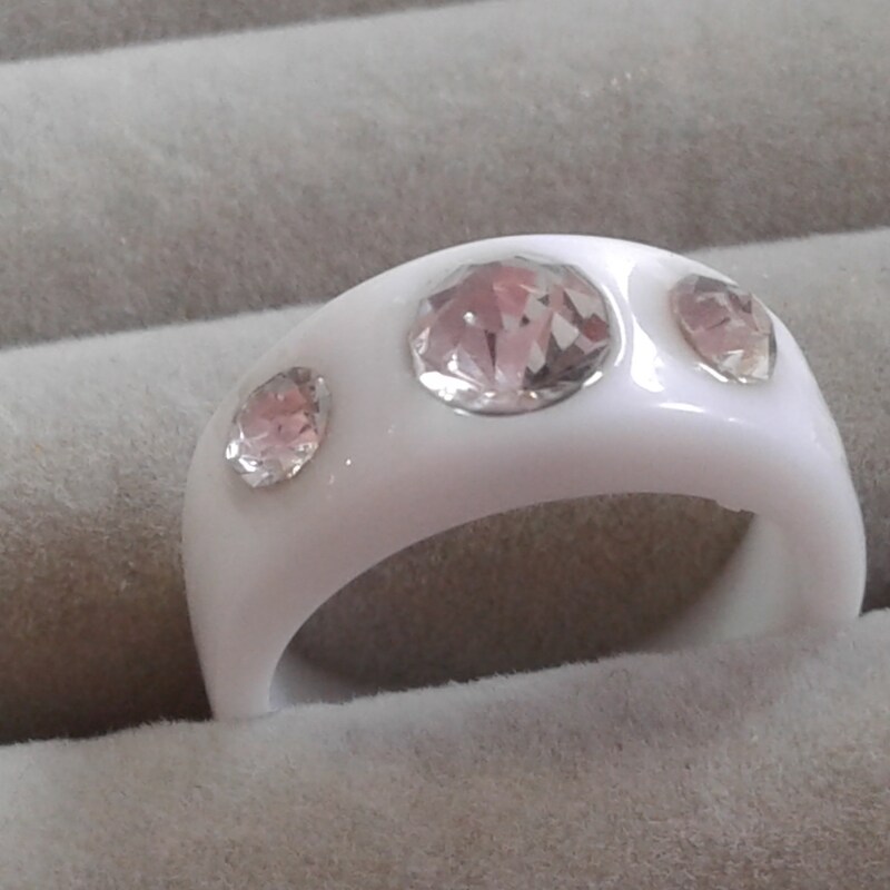 Lucite Ring - Etsy UK