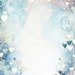Winter Hearts Writing Paper: Printable Valentine Backgrounds (digital ...