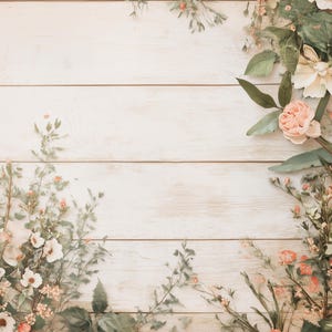 Charming Country Bordered Digital Papers/backgrounds for Instant ...