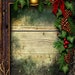 Christmas Woods Five Decorative Digital Papers/backgrounds in Rustic ...