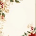 Modern Christmas Writing Paper: 5 Printable Holiday Backgrounds ...