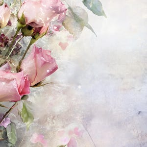 Five Retro Romantic Valentine Bordered Digital Papers/backgrounds for ...