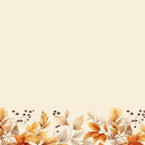 Autumn Harvest Lined and Unlined Writing Papers--two Designs to ...