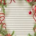 Two Festive Holiday Writing Papers, Lined and Unlined, to Download and ...