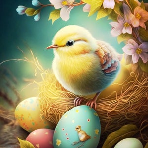 Five Beautiful Easter Backgrounds for Instant Download, JPG Files - Etsy