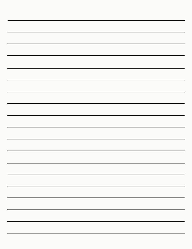 Simple and Decorative Lined Papers for Instant Download - Etsy