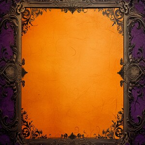 Creepy Halloween Paper Backgrounds: Elegant Spooks, Commercial Use ...